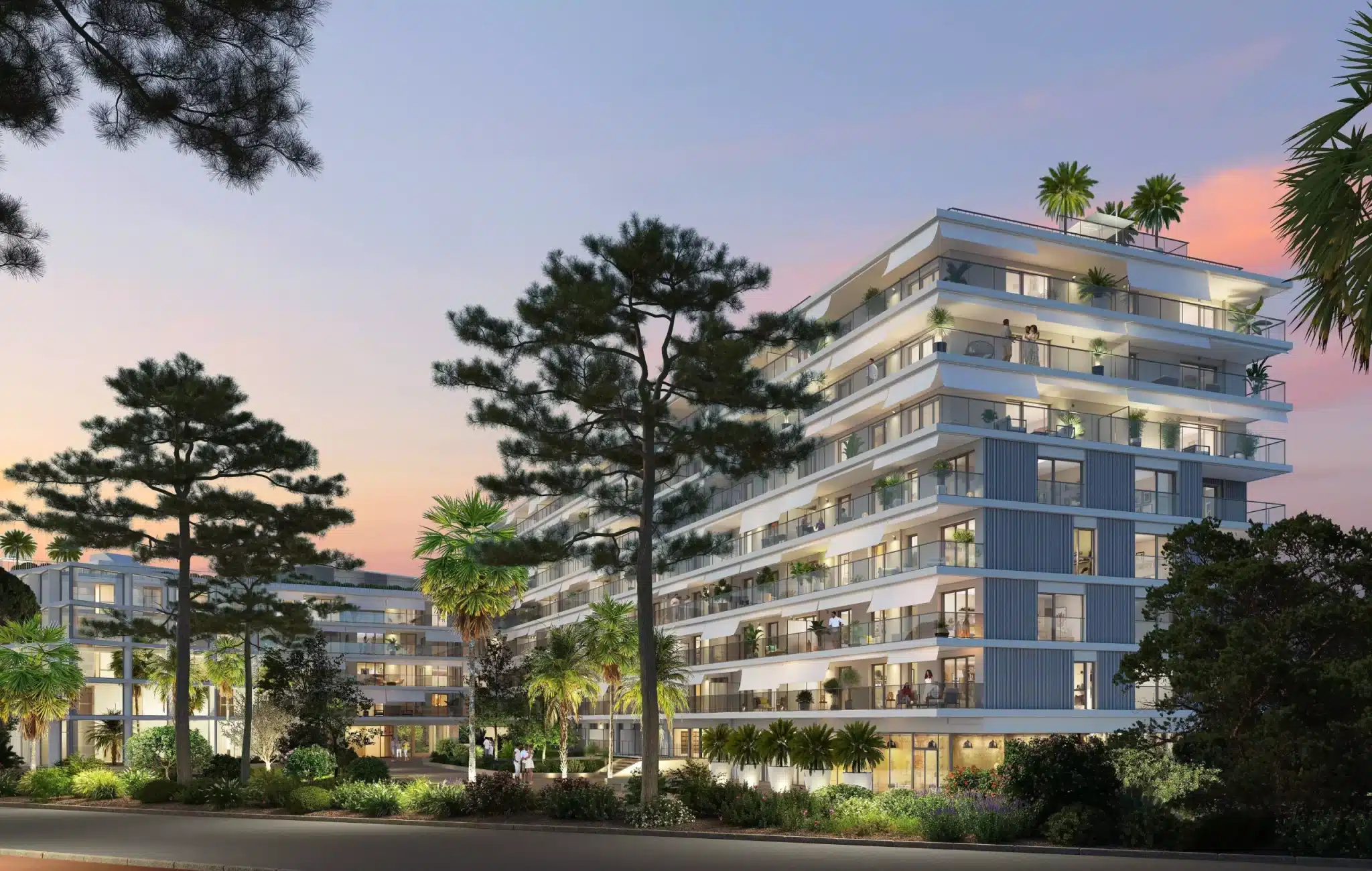 A residential apartment development – MHA-Invest